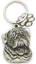 Pug Key Chain